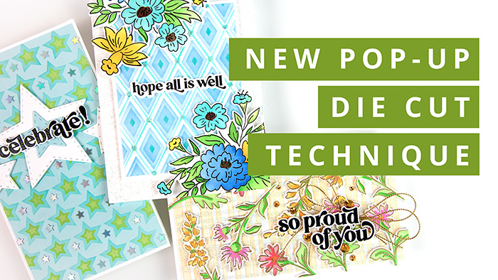 New Pop-Up Die Cut Technique + FREE Gift and Shipping - Jennifer ...