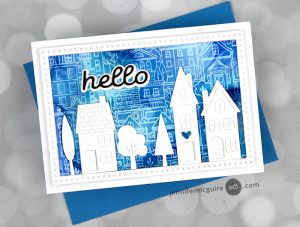 Easy Alcohol Ink Press Technique - Jennifer McGuire Ink