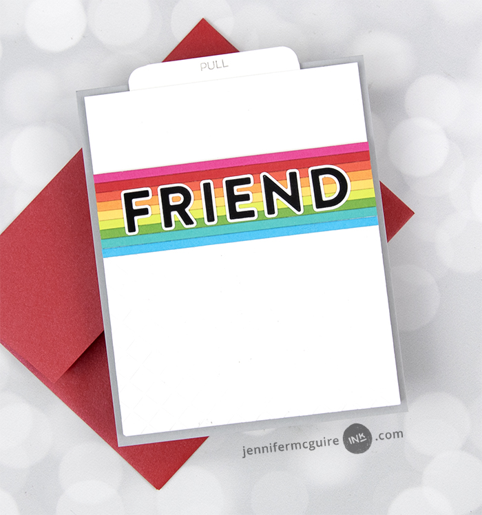 Pull-Tab Surprise Card + FREE Gift! - Jennifer McGuire Ink