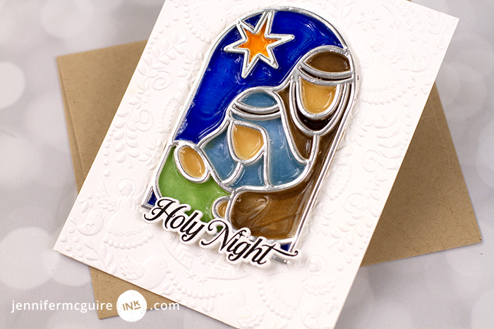 Stained Glass Cards - Jennifer McGuire Ink